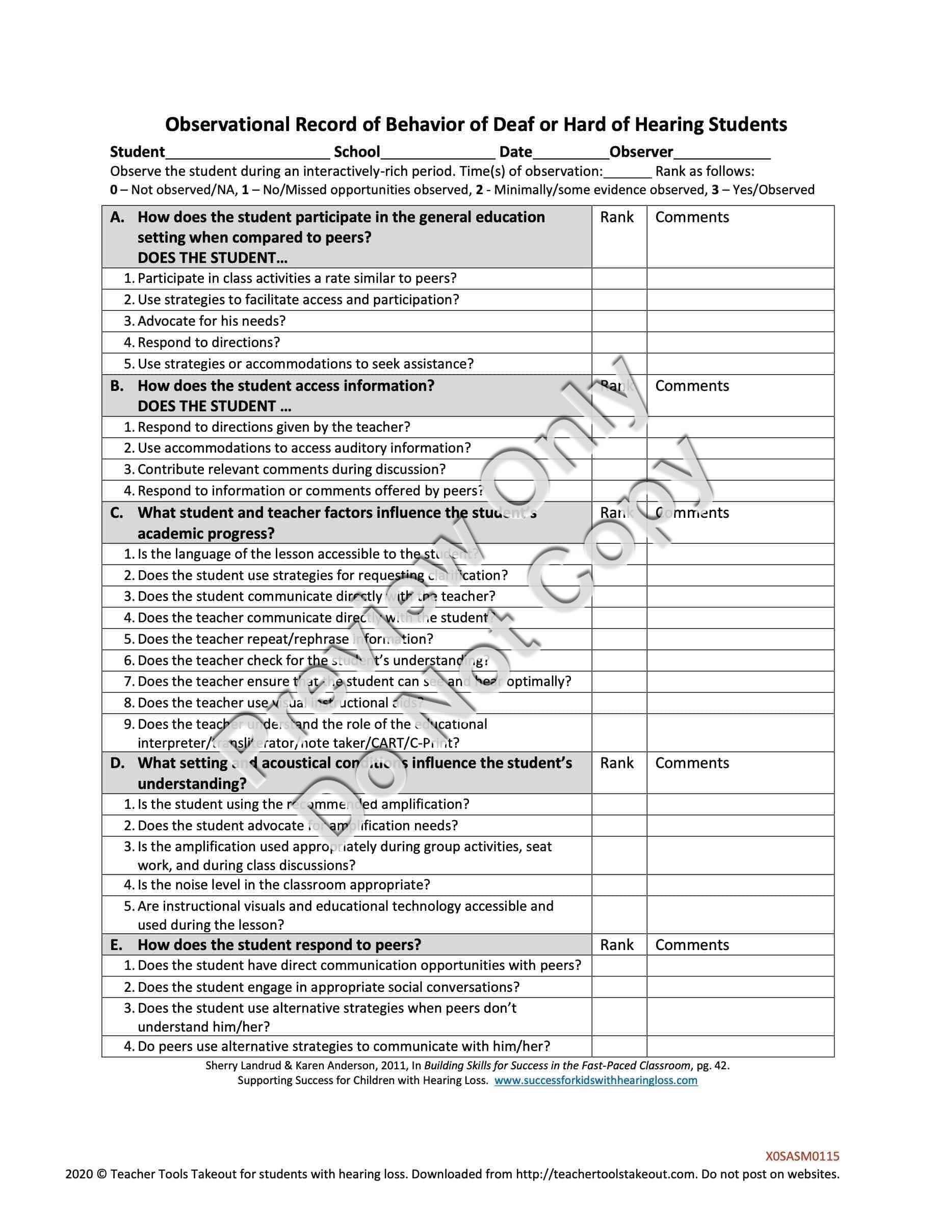 Teacher Tools Takeout