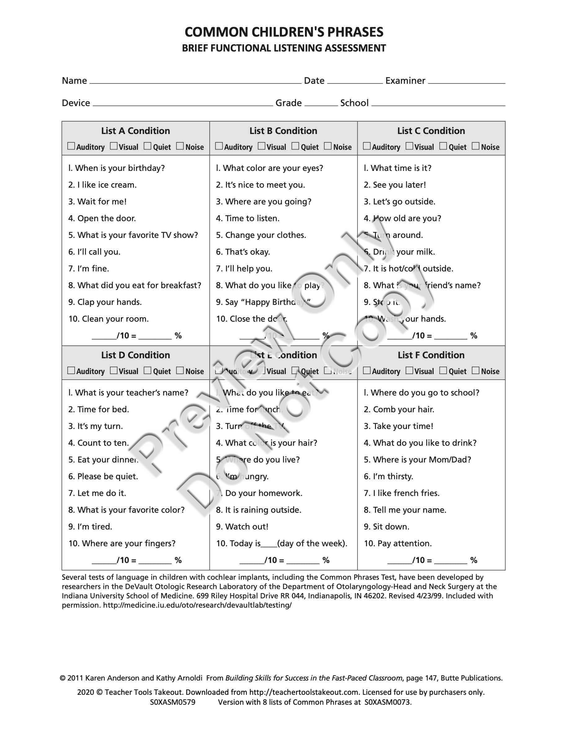 Teacher Tools Takeout