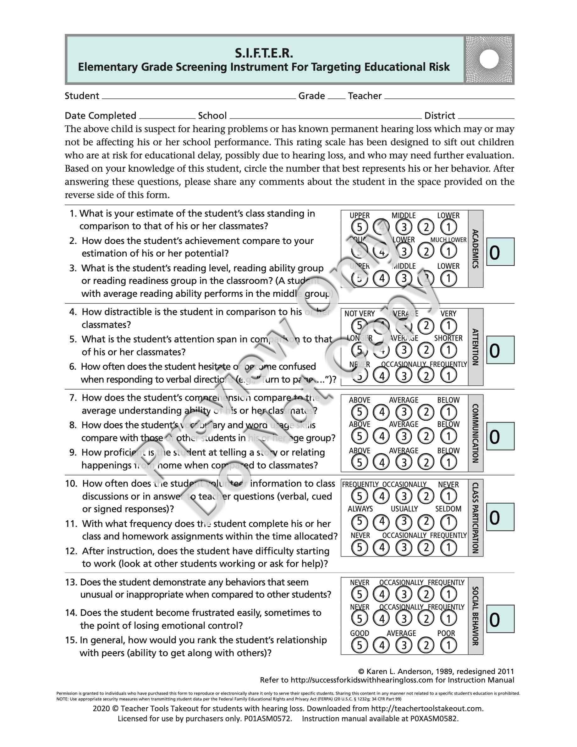 Teacher Tools Takeout