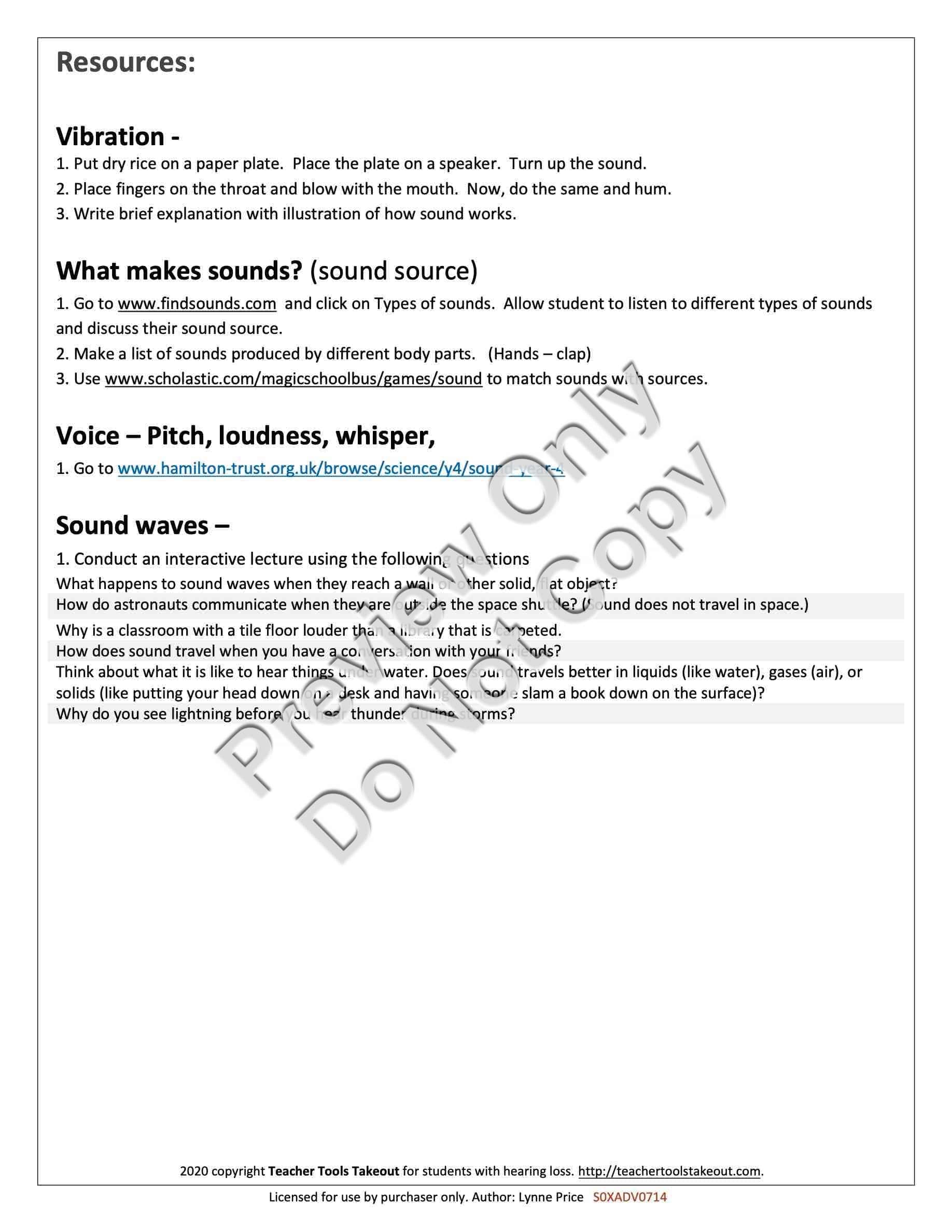 Teacher Tools Takeout
