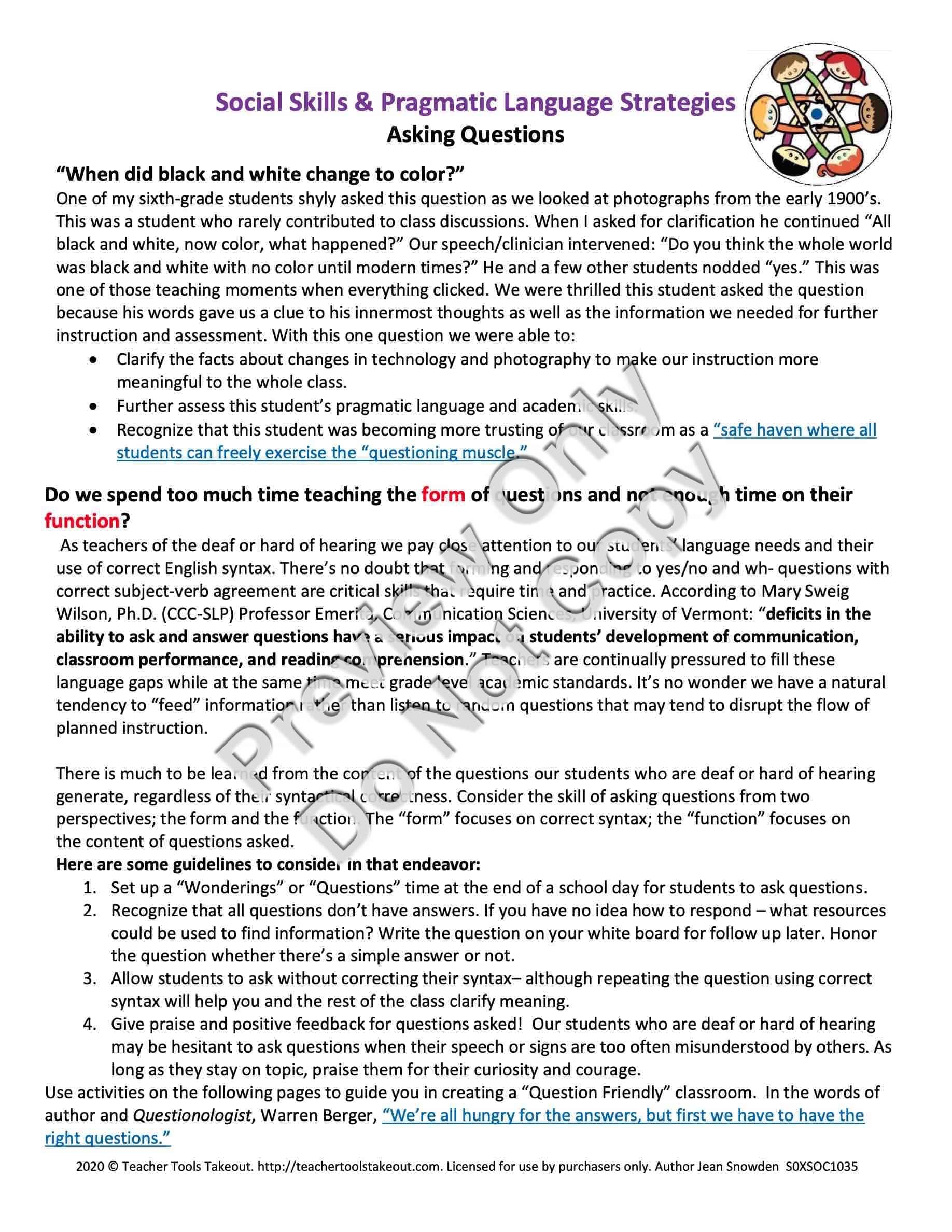 Teacher Tools Takeout