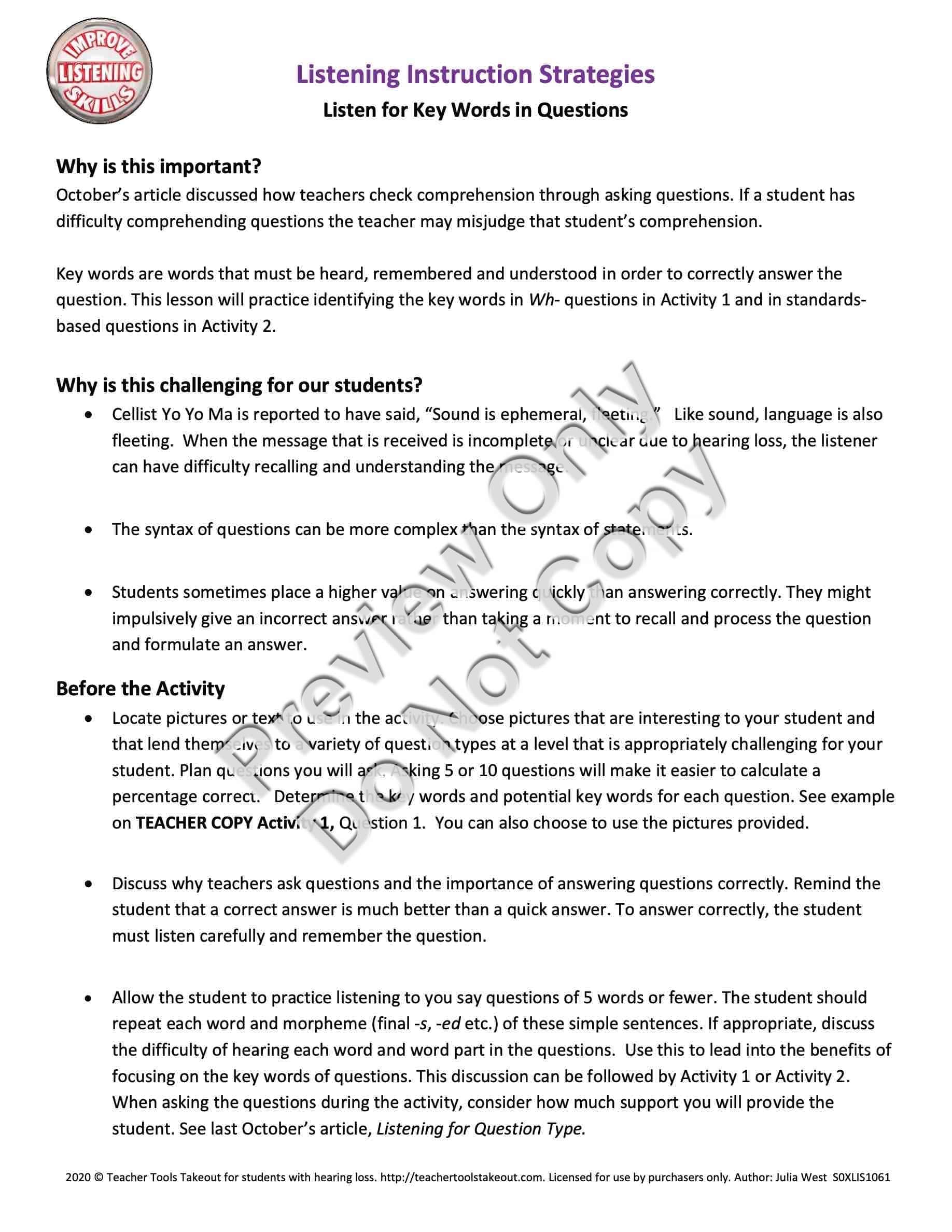 Teacher Tools Takeout