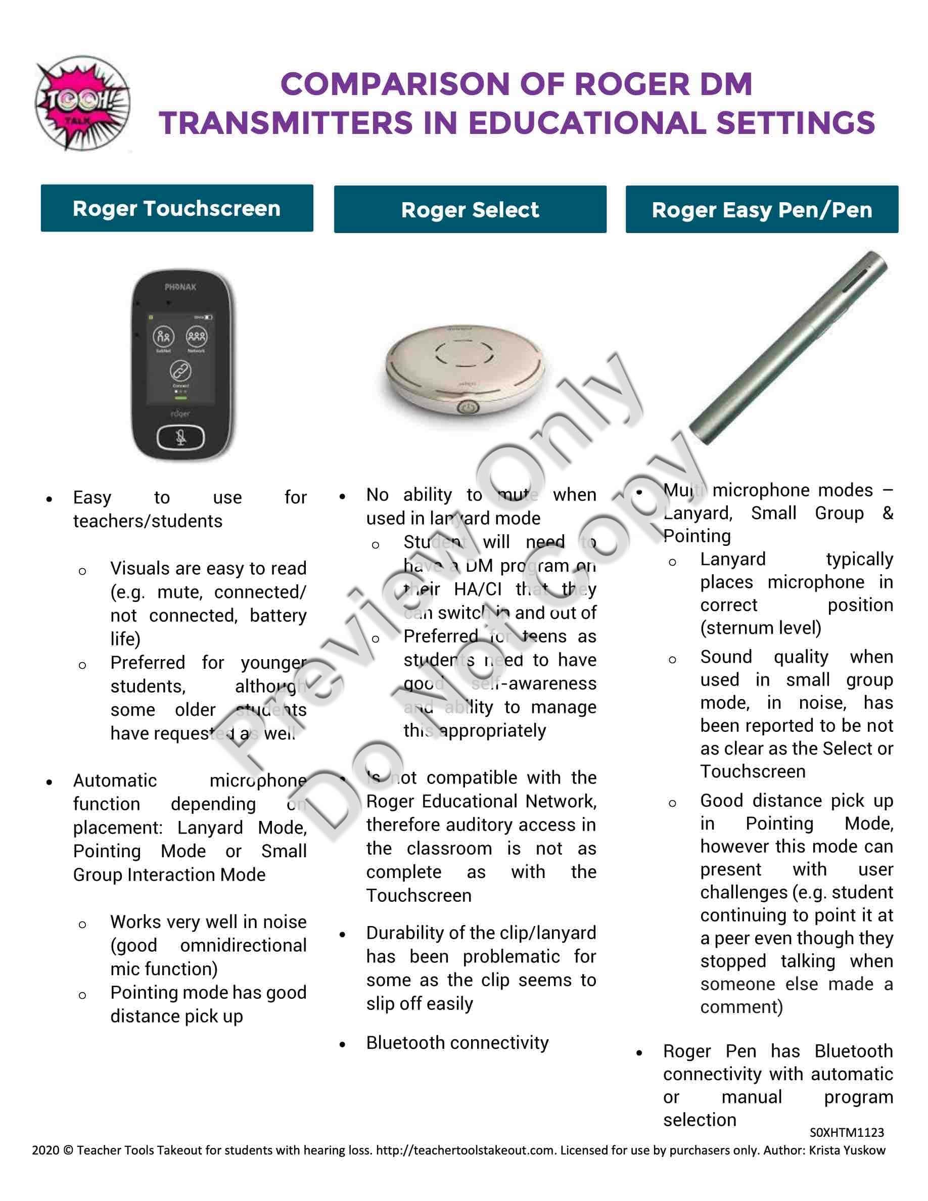 Teacher Tools Takeout